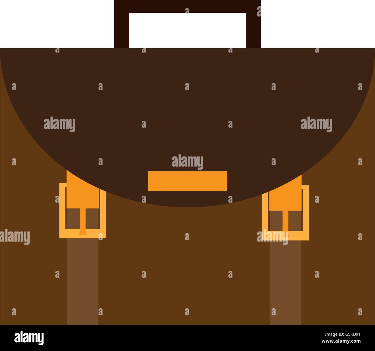 briefcase with handle Stock Vector Image & Art - Alamy