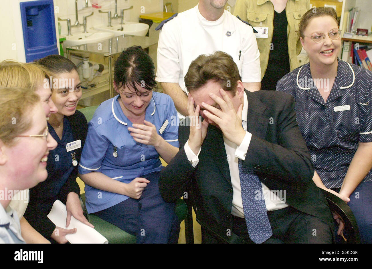 Alan milburn jokes nurses hi-res stock photography and images - Alamy
