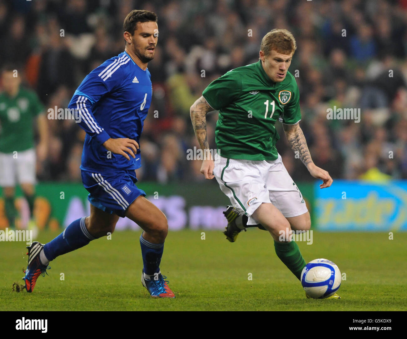 Soccer - International Friendly - Republic of Ireland v Greece - Aviva ...