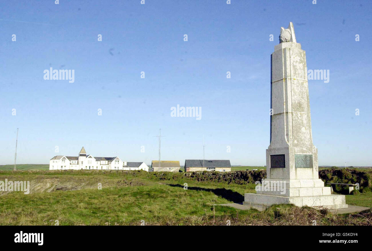 Poldhu marconi hi-res stock photography and images - Alamy