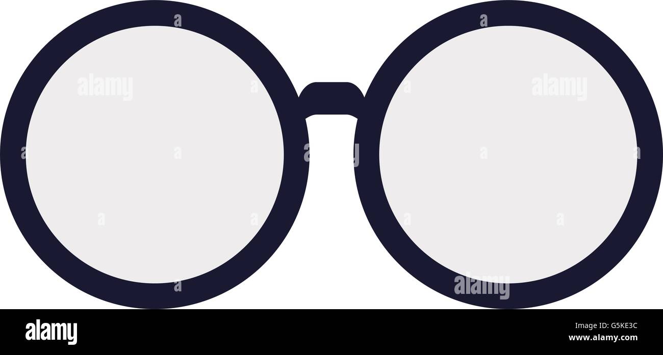 classic round glasses Stock Vector Image & Art - Alamy
