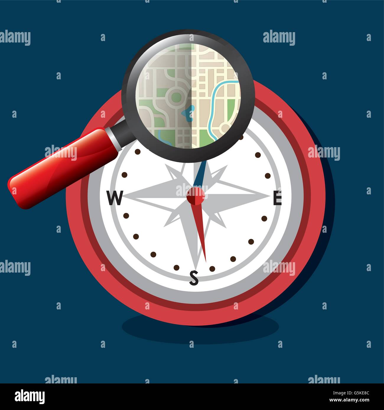 gps navigation design Stock Vector Image & Art - Alamy