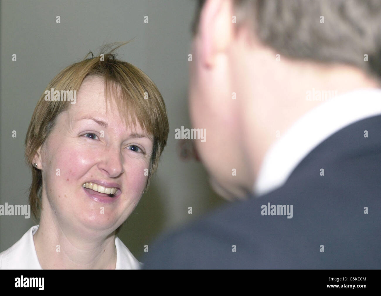 Milburn Visit To Barts Hospital Stock Photo - Alamy