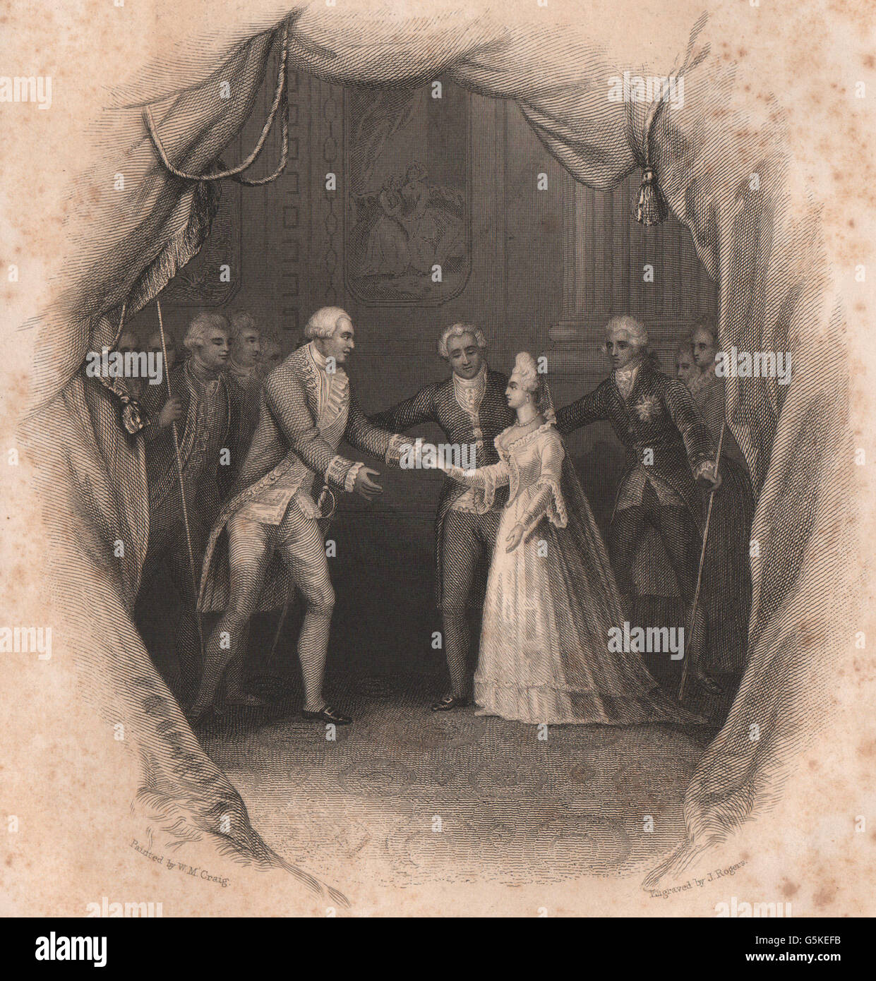 KING GEORGE III: Meeting Princess Charlotte of Mecklenburg Strelitz ...