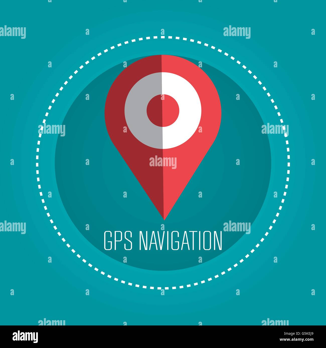 gps navigation design Stock Vector Image & Art - Alamy