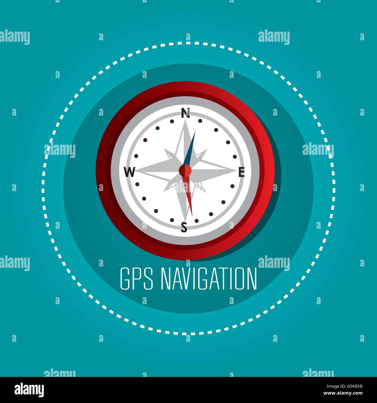 gps navigation design Stock Vector Image & Art - Alamy