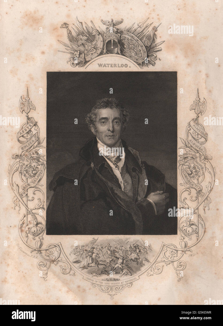 Duke of wellington waterloo hi-res stock photography and images - Alamy