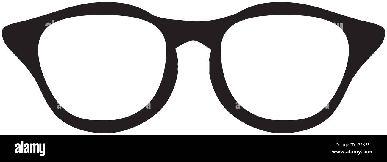 classic frame glasses Stock Vector Image & Art - Alamy