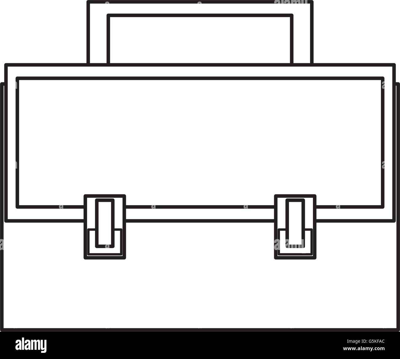 briefcase with locks and handle Stock Vector Image & Art - Alamy
