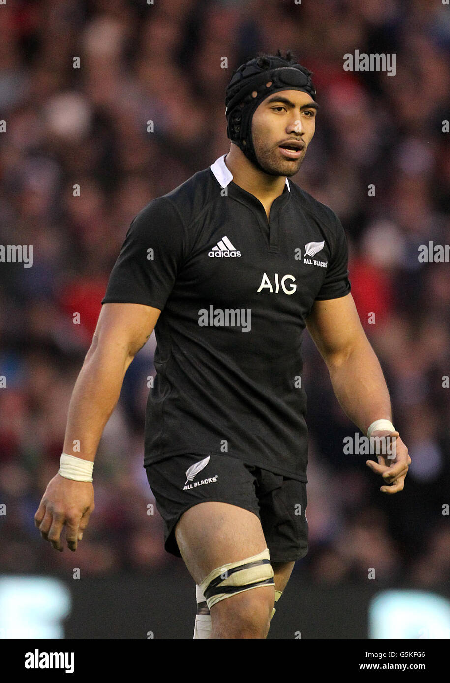 Rugby Union - EMC Test - Scotland v New Zealand - Murrayfield. Victor ...