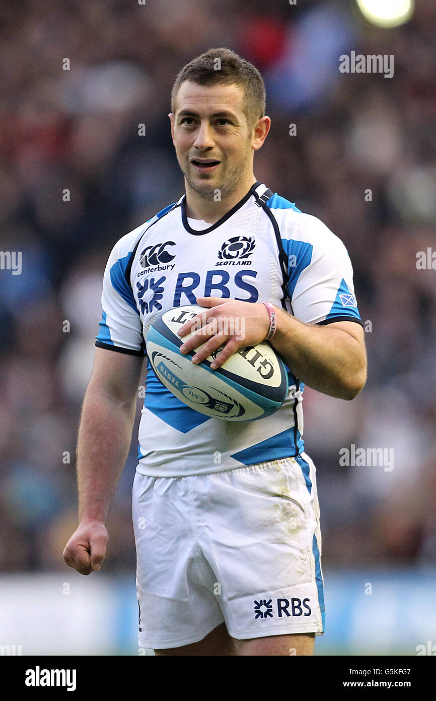 Rugby Union - EMC Test - Scotland v New Zealand - Murrayfield. Greg ...