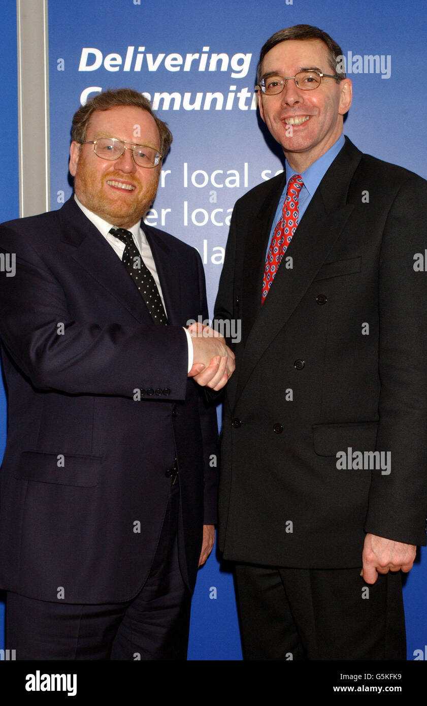Minister for Transport, John Spellar meets Stafford (Labour) MP David ...