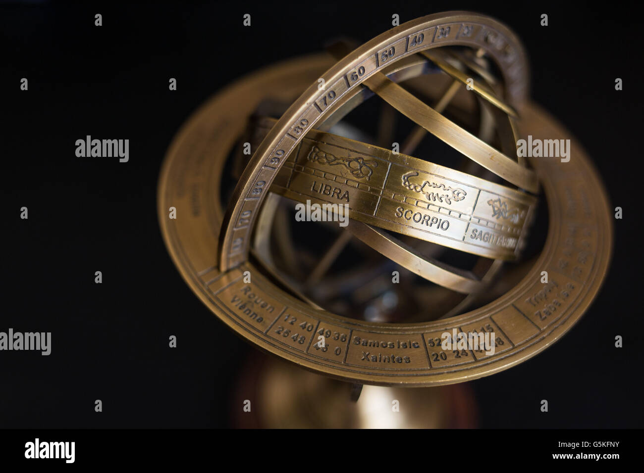 Astrolabe and zodiac hi-res stock photography and images - Alamy