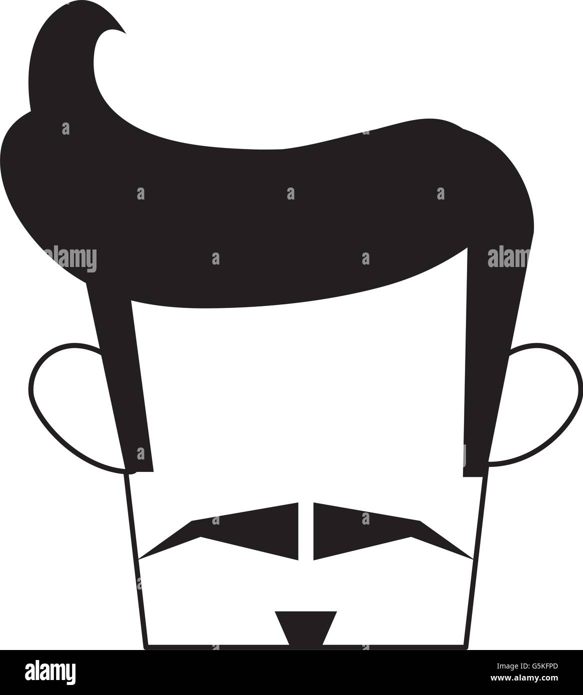 man with mustache Stock Vector Image & Art - Alamy