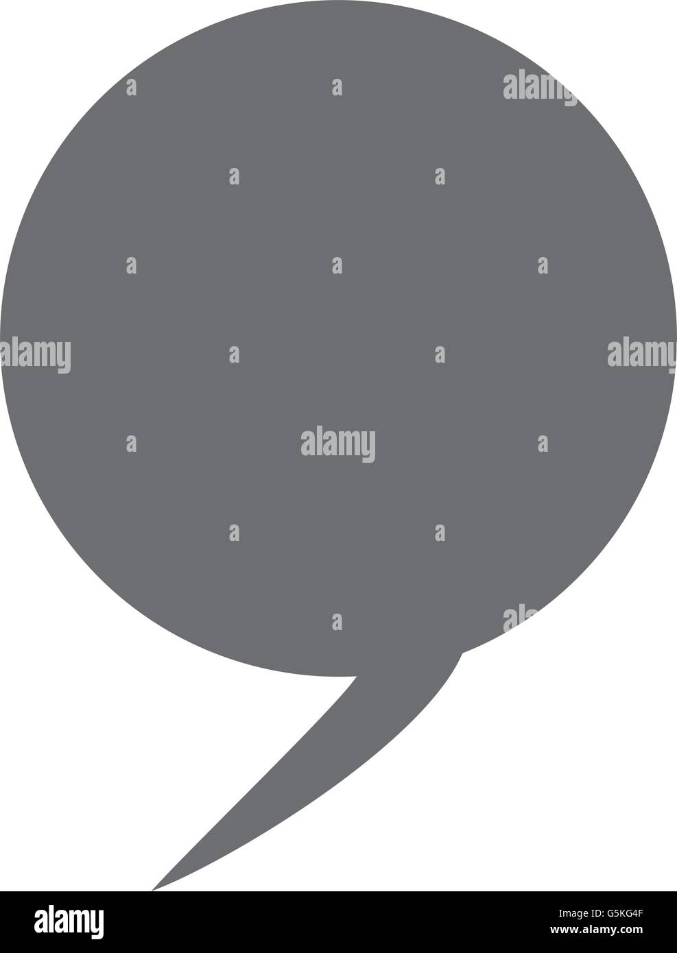 round conversation bubble Stock Vector Image & Art - Alamy