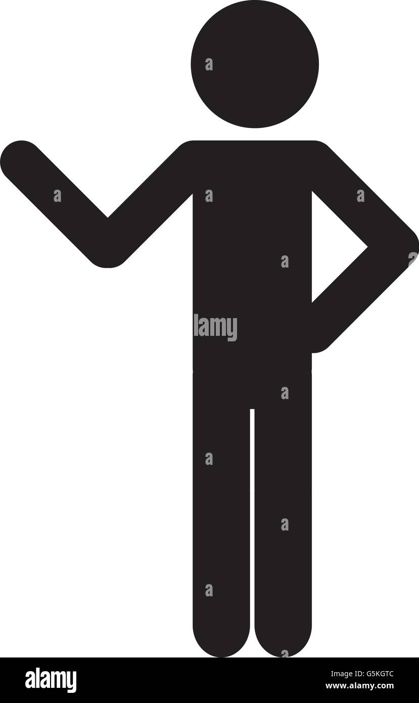 man with extended arm Stock Vector Image & Art - Alamy