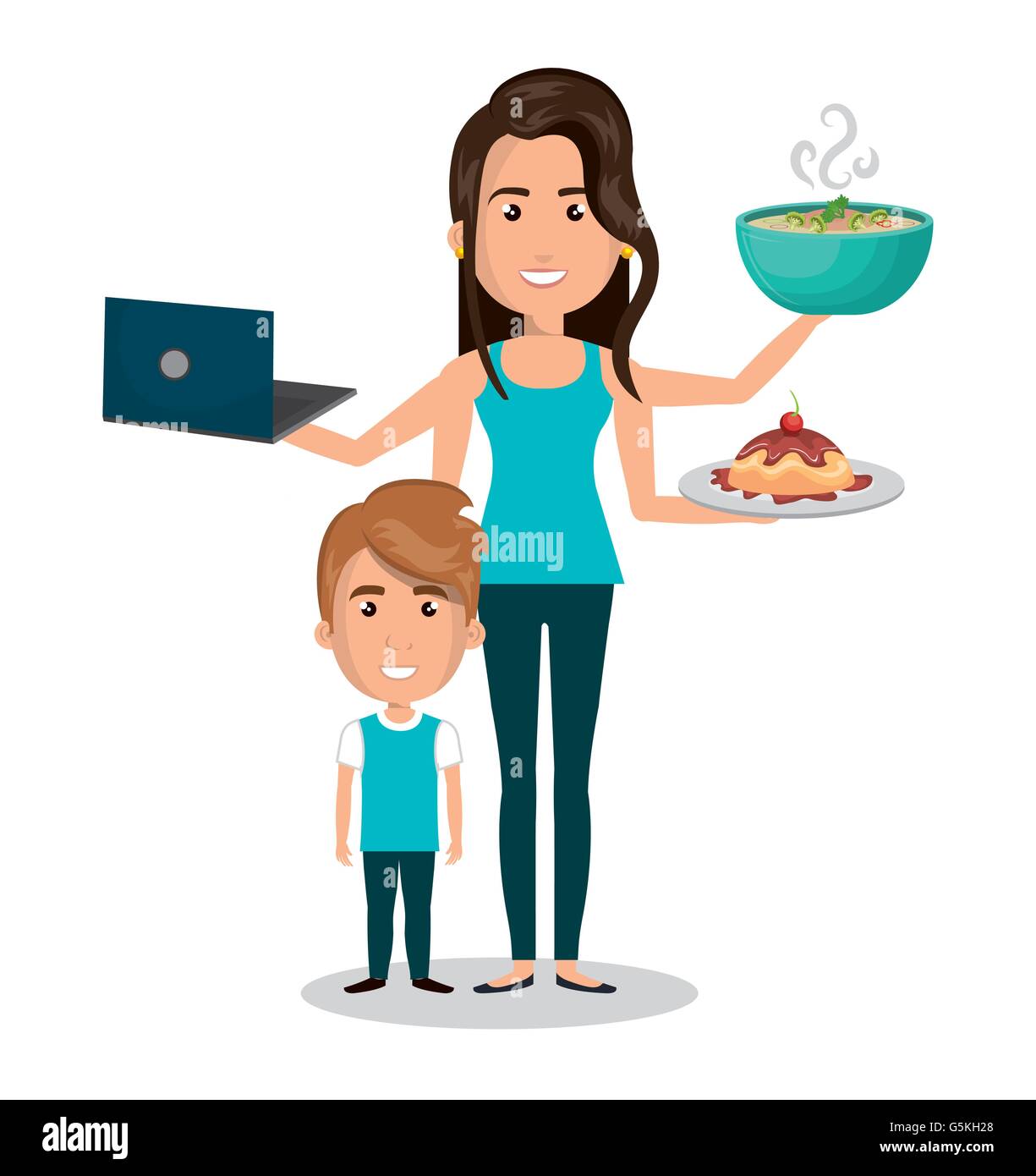 busy person design Stock Vector Image & Art - Alamy