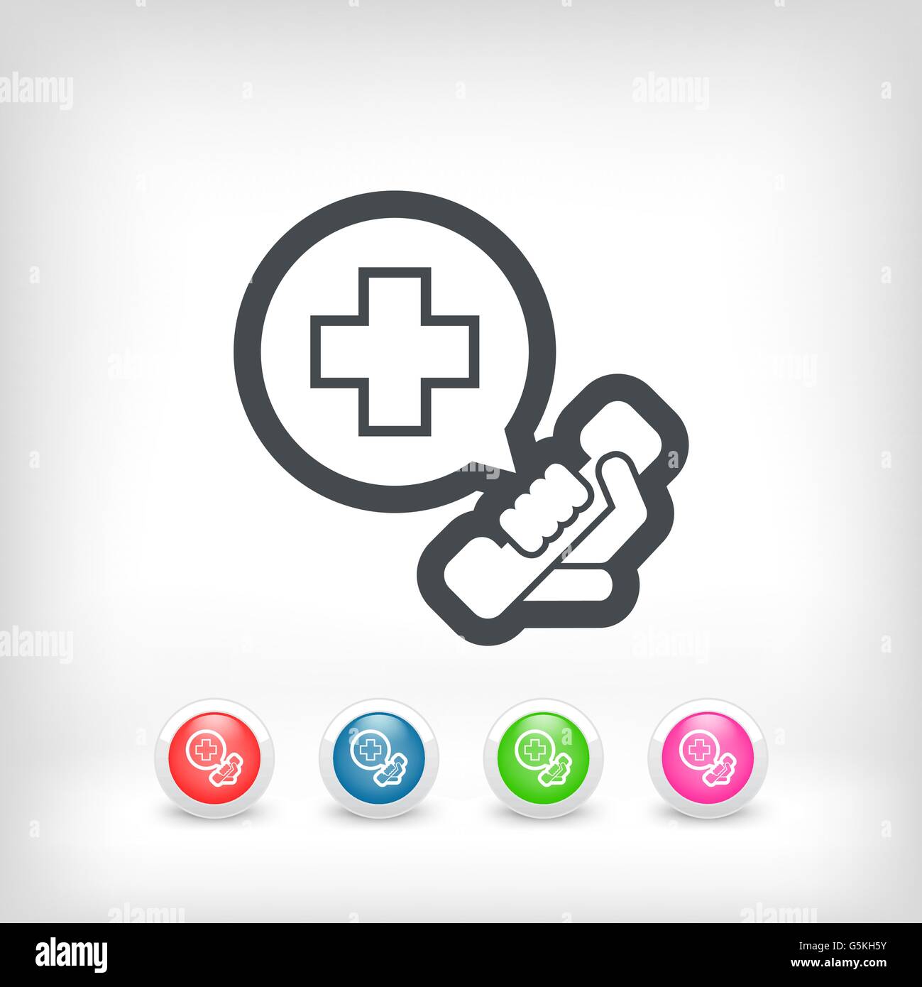 Emergency call contact Stock Vector Image & Art - Alamy