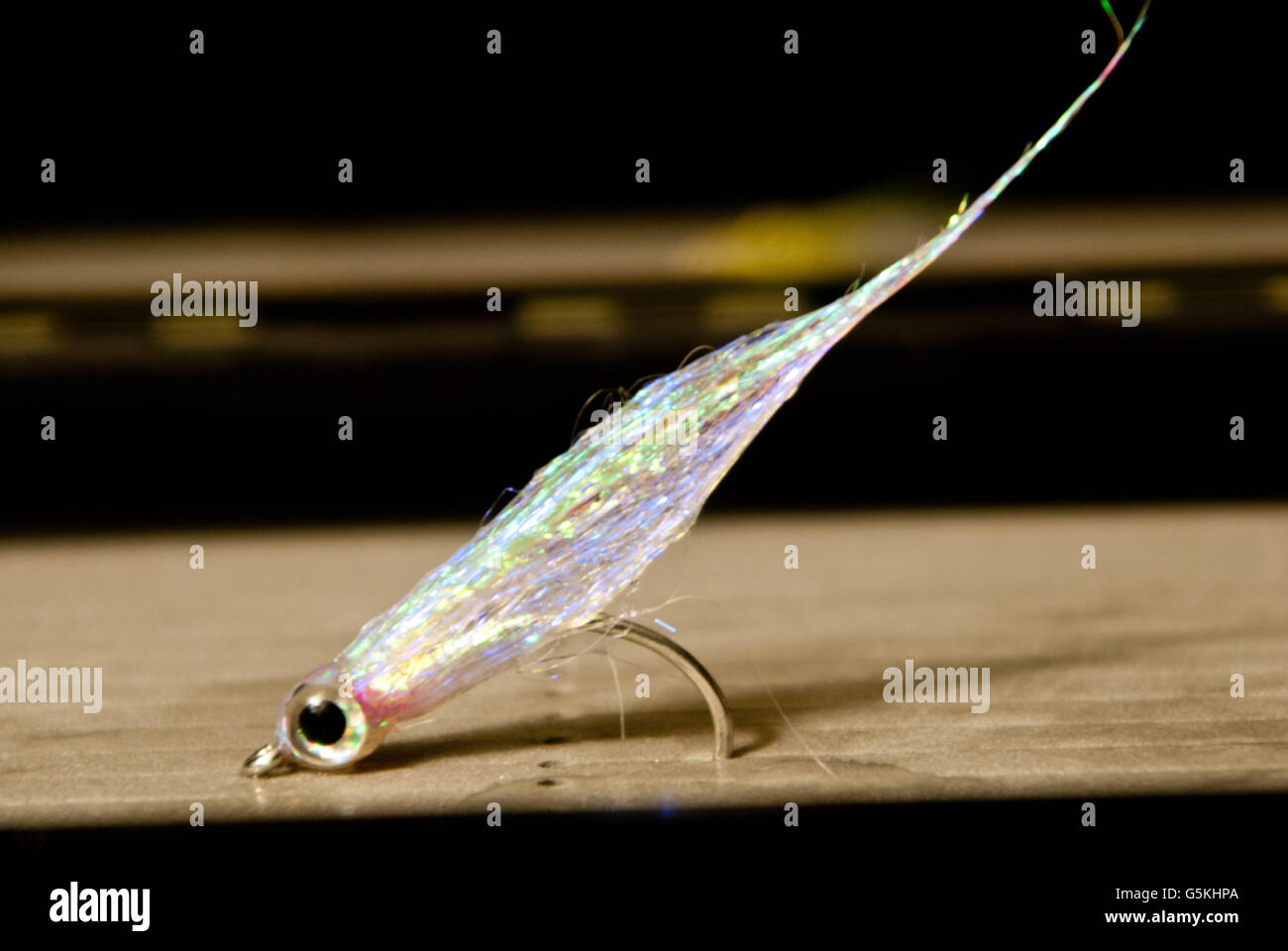 Streamer fly for fishing Stock Photo - Alamy