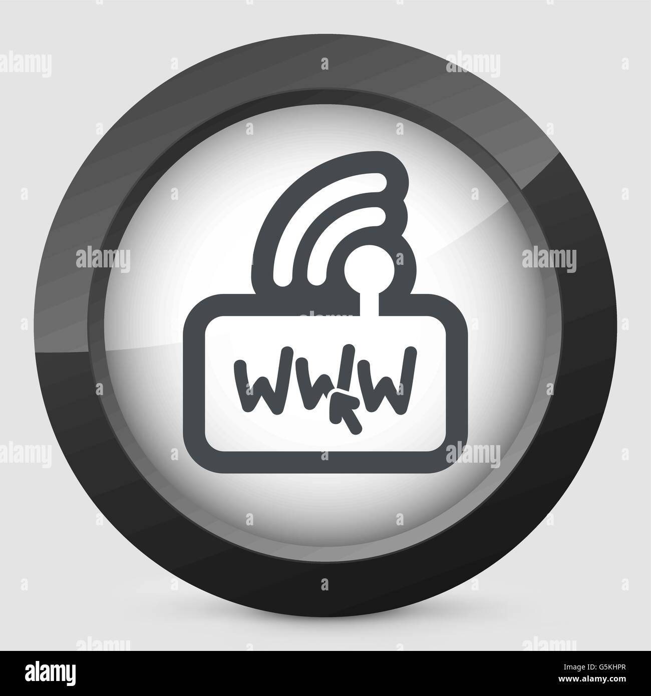 Modem icon Stock Vector Images - Alamy