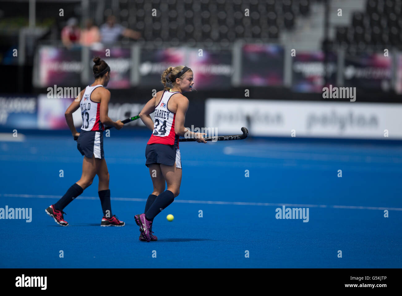 Investec Womens Hockey Champions Trophy 2016, Queen Elizabeth Olympic ...