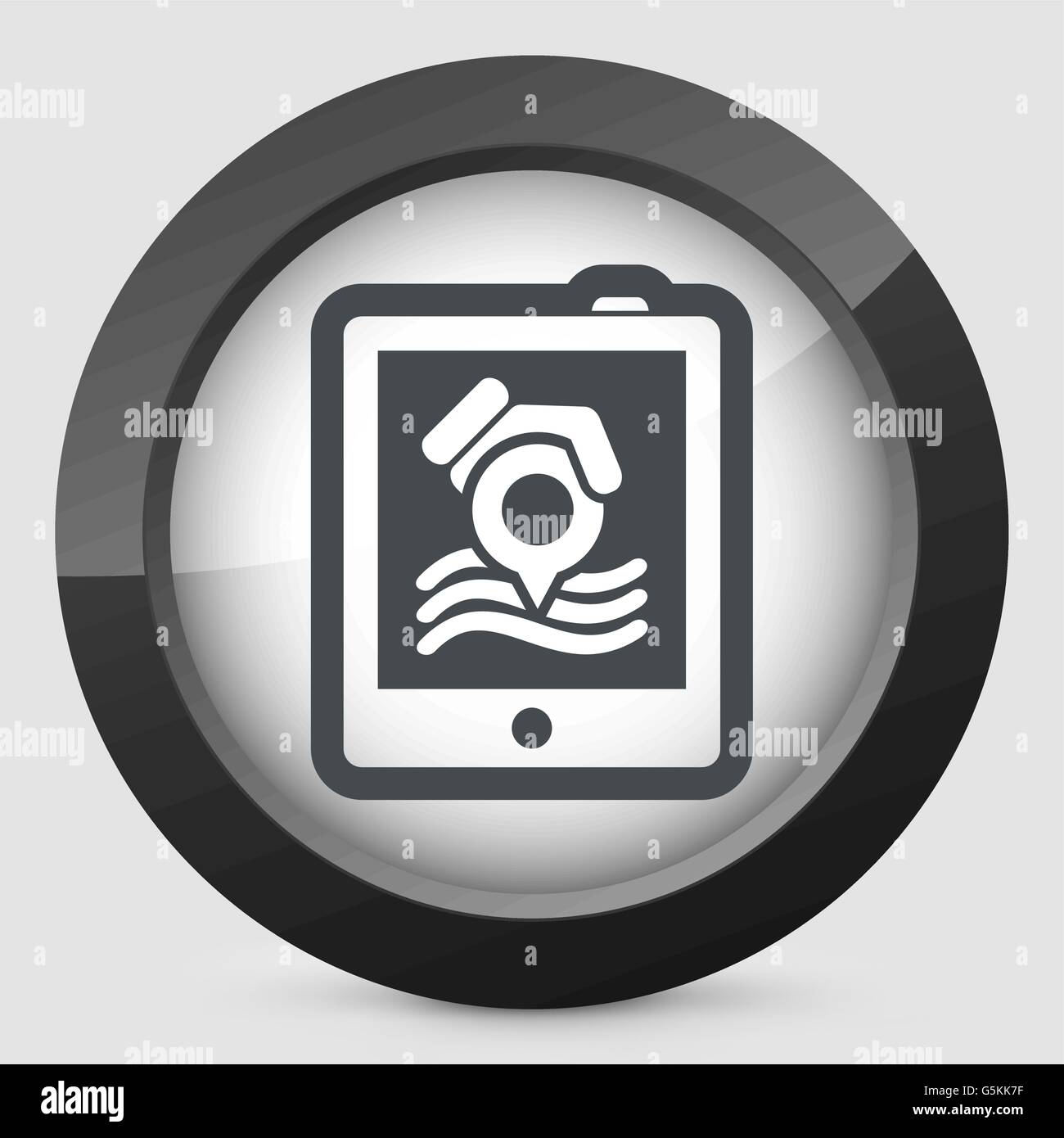 Sea map pointer Stock Vector Image & Art - Alamy