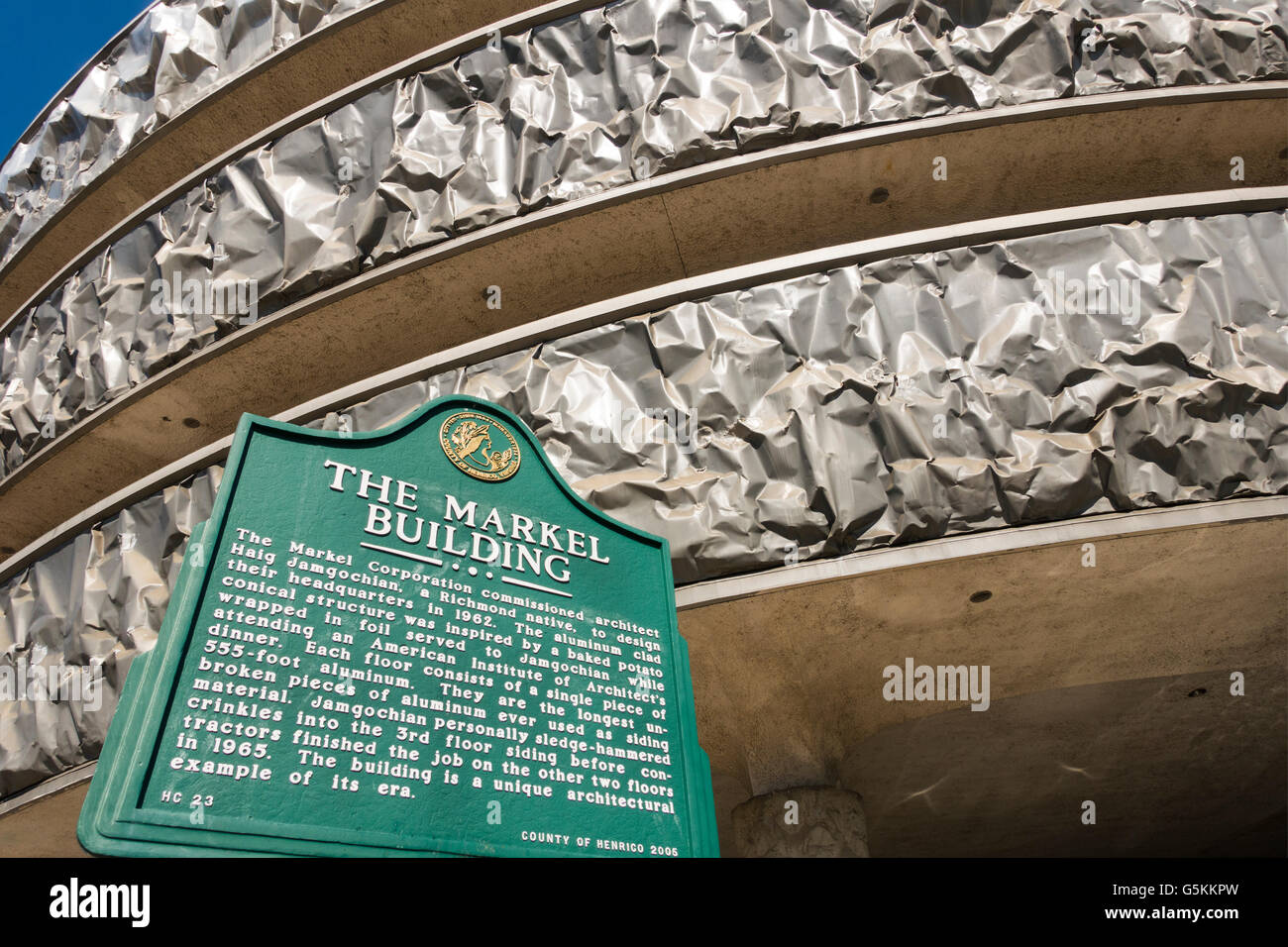Markel building Richmond Virginia Stock Photo - Alamy