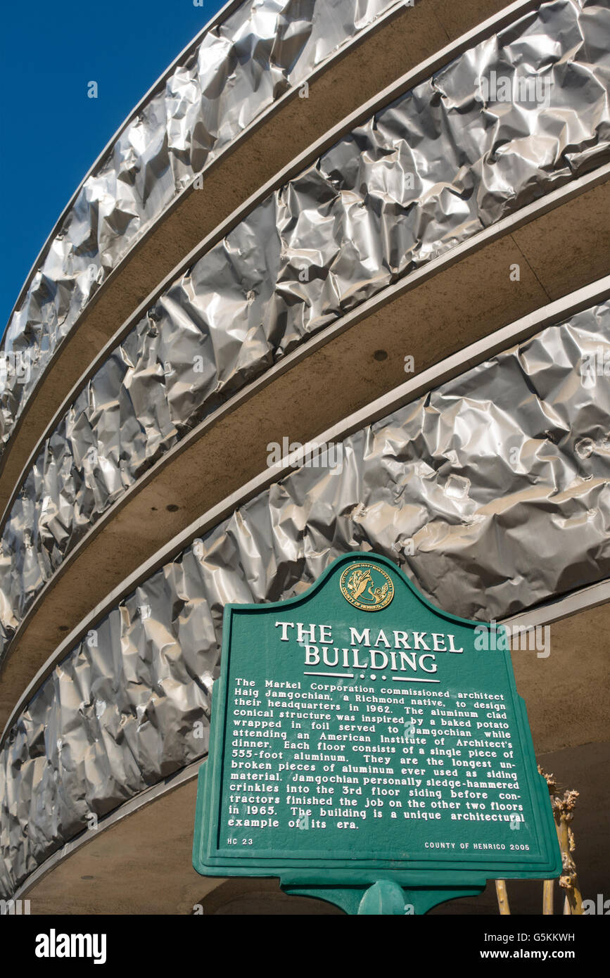 Markel building Richmond Virginia Stock Photo - Alamy