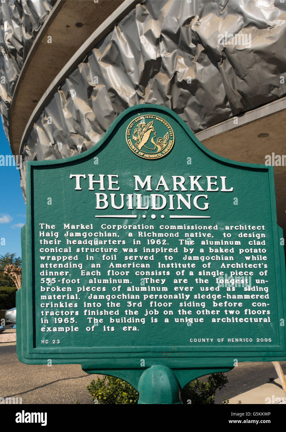 Markel building Richmond Virginia Stock Photo - Alamy