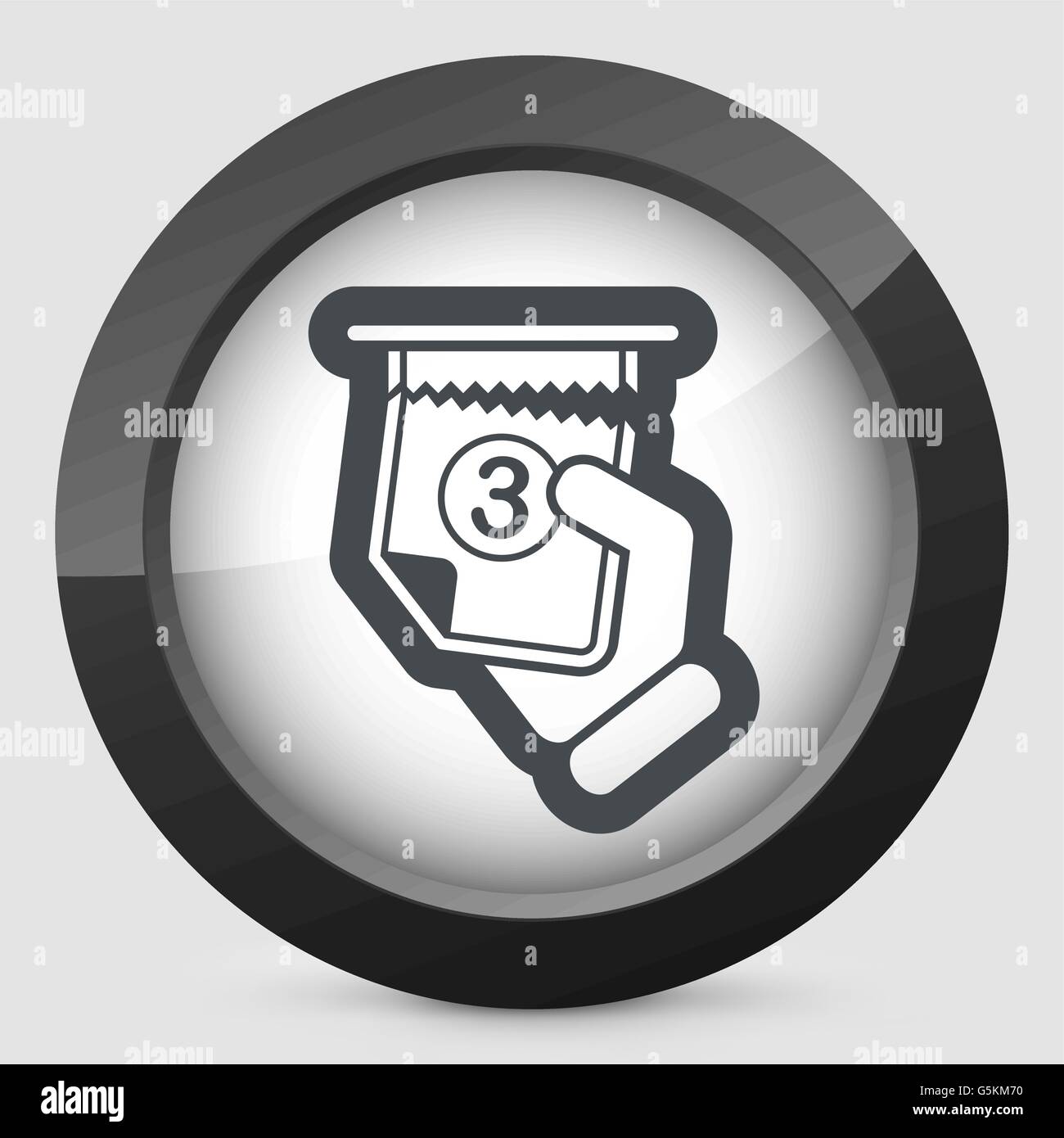 Ticket Queue Icon Stock Vector Image And Art Alamy