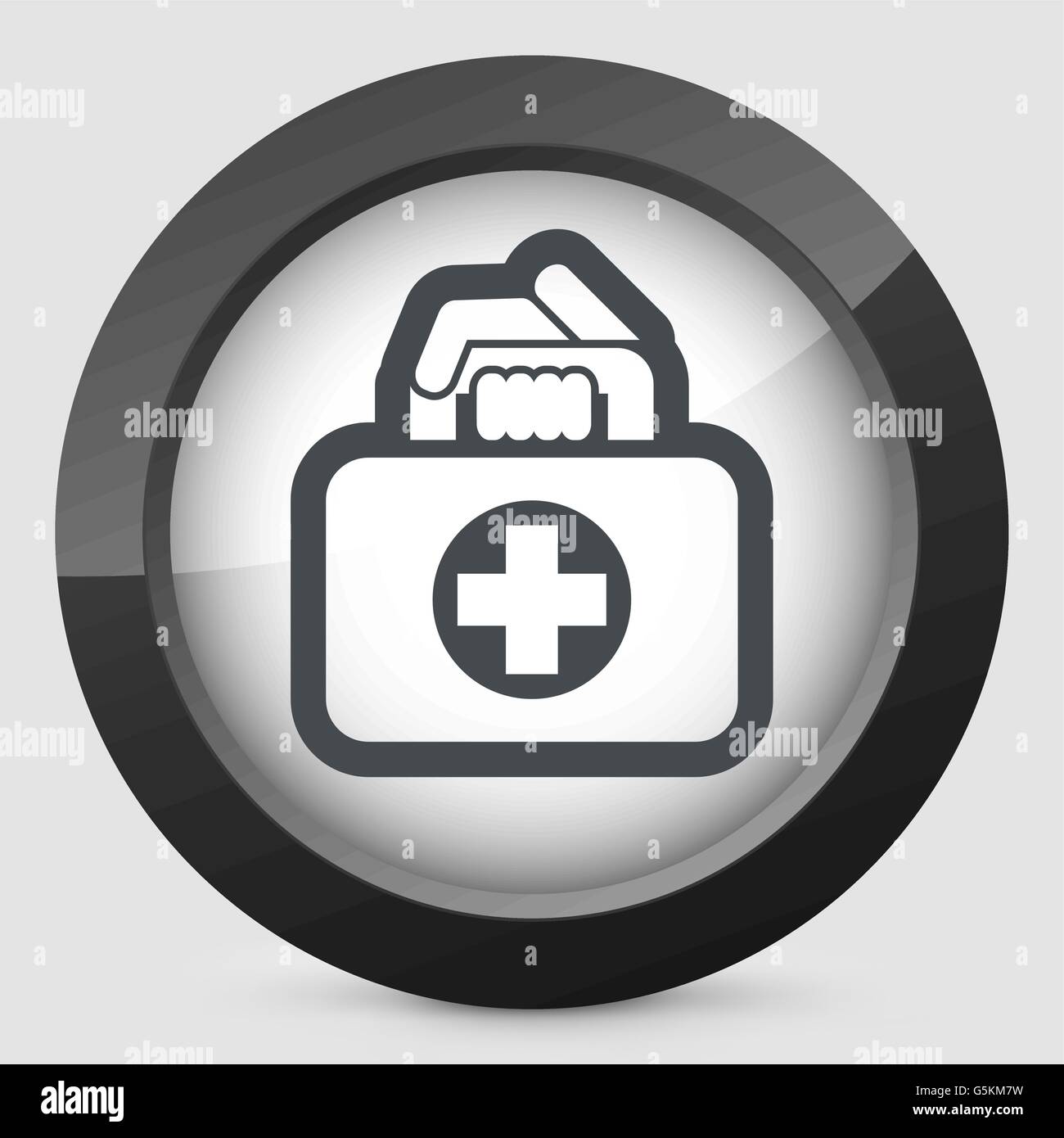 Medical bag icon Stock Vector Image & Art - Alamy