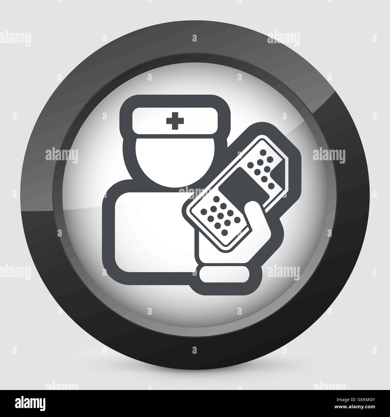 Sick patch Stock Vector Images - Alamy