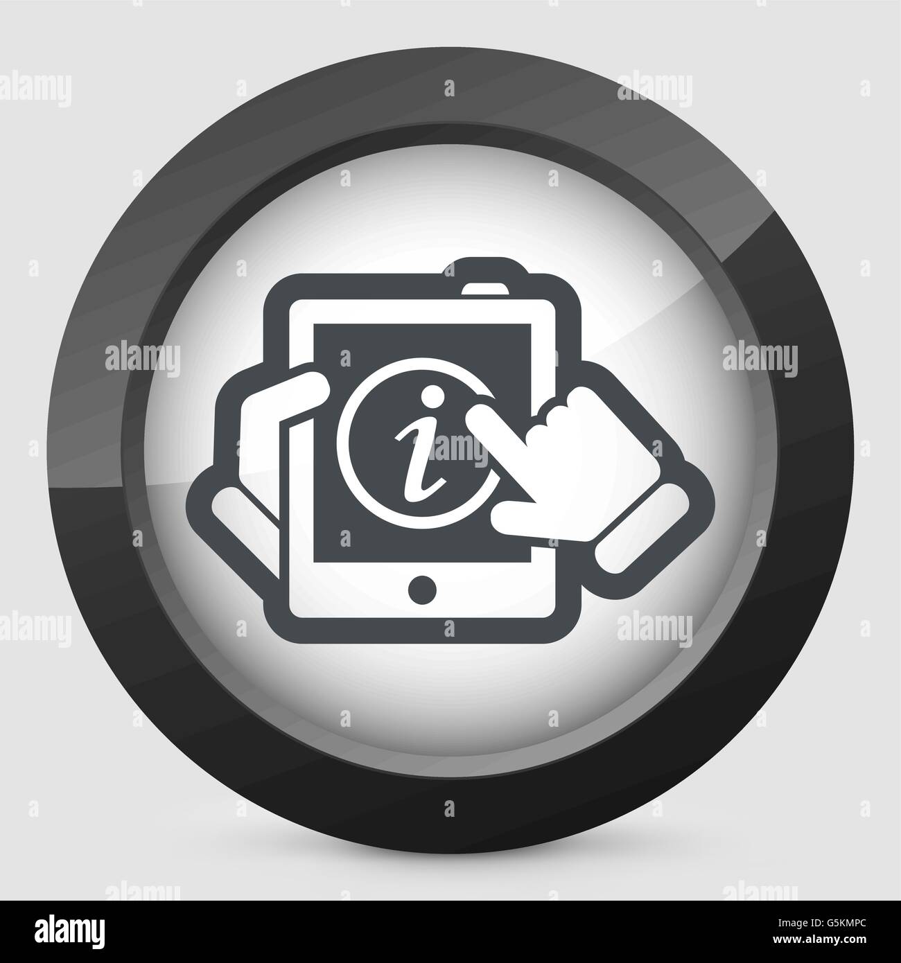 Info mobile device Stock Vector Image & Art - Alamy