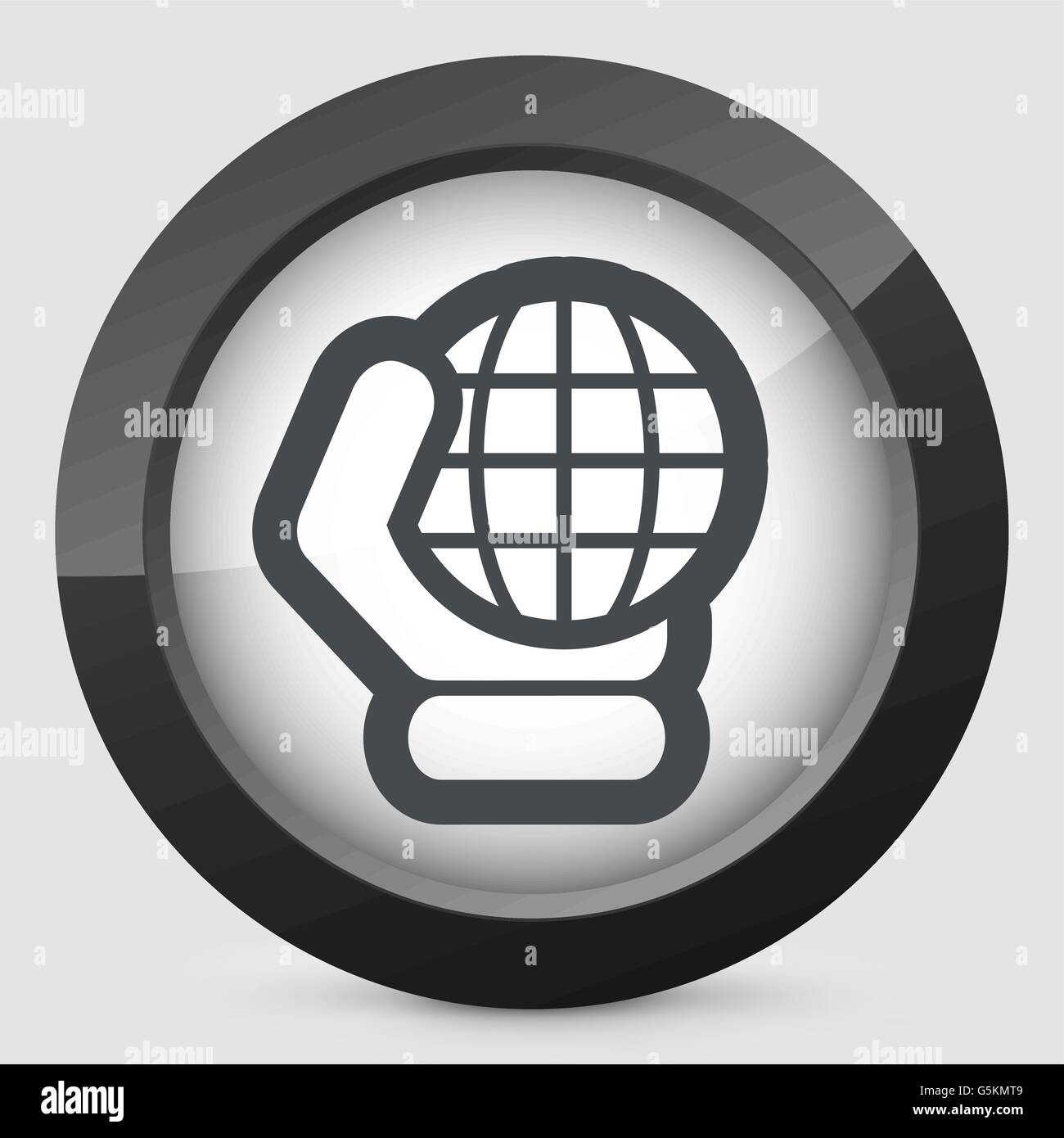 Maps of the world icon Stock Vector Images - Alamy