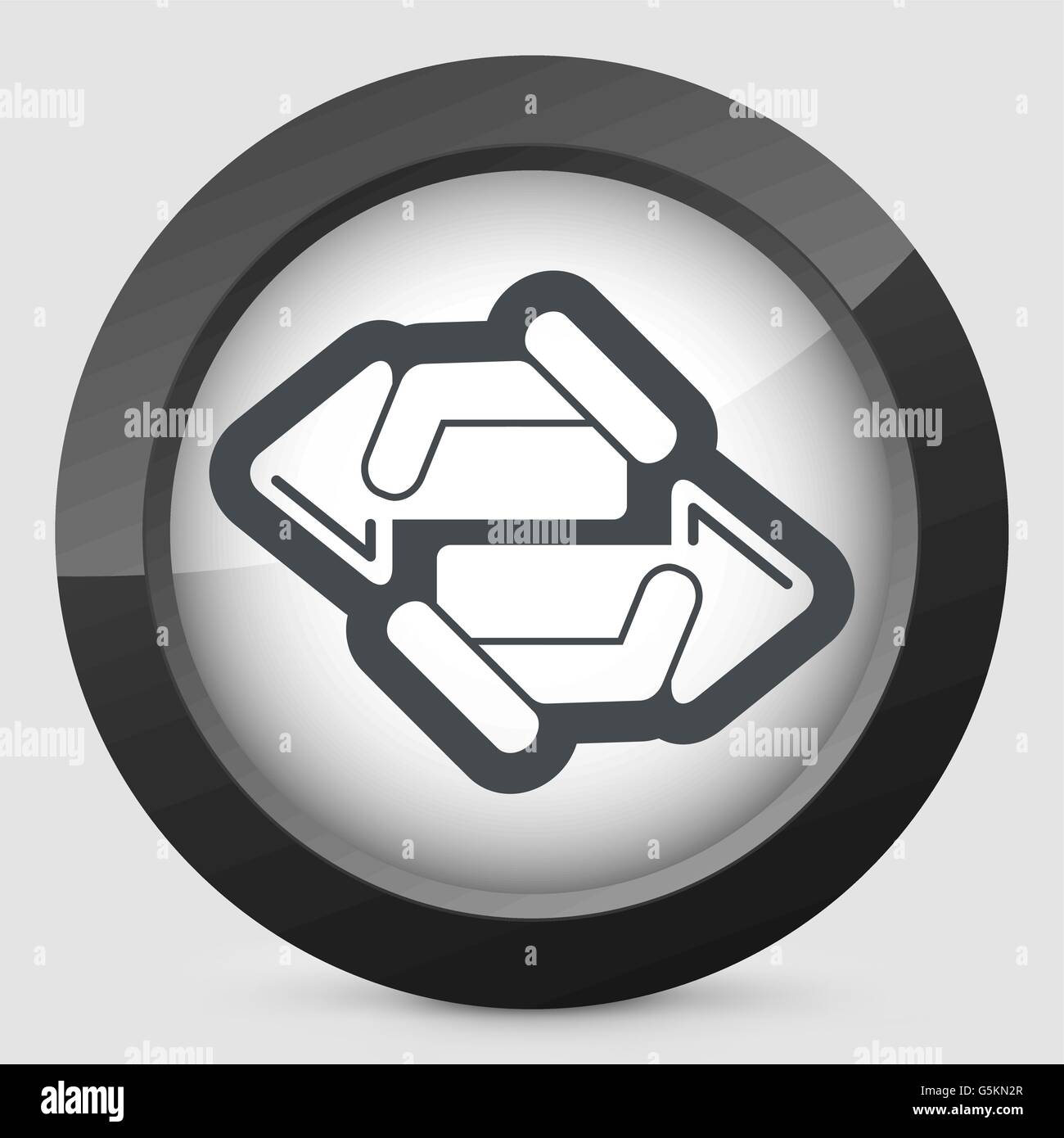 Exchange process icon data Stock Vector Images - Alamy