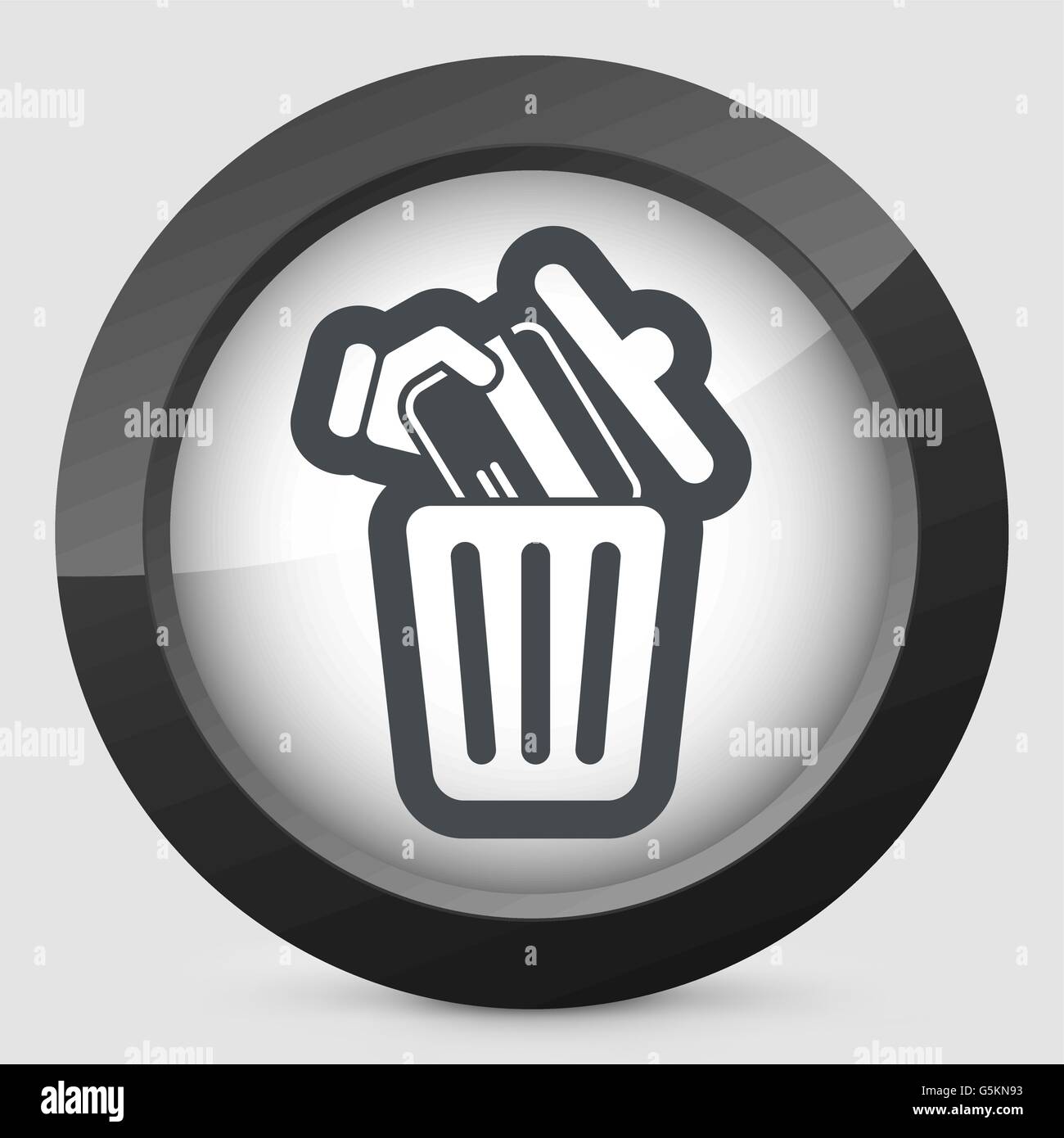 Credit card trashing Stock Vector Image & Art - Alamy