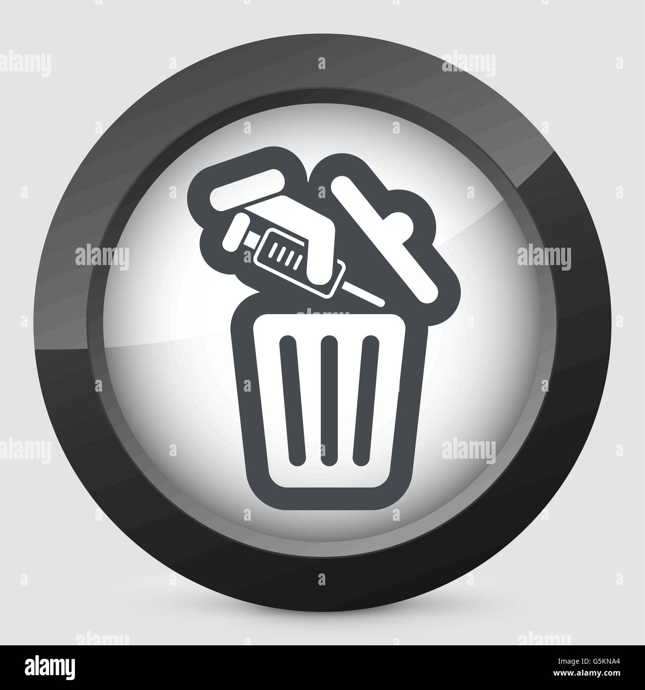 Pharmaceutical waste symbol Stock Vector Images - Alamy