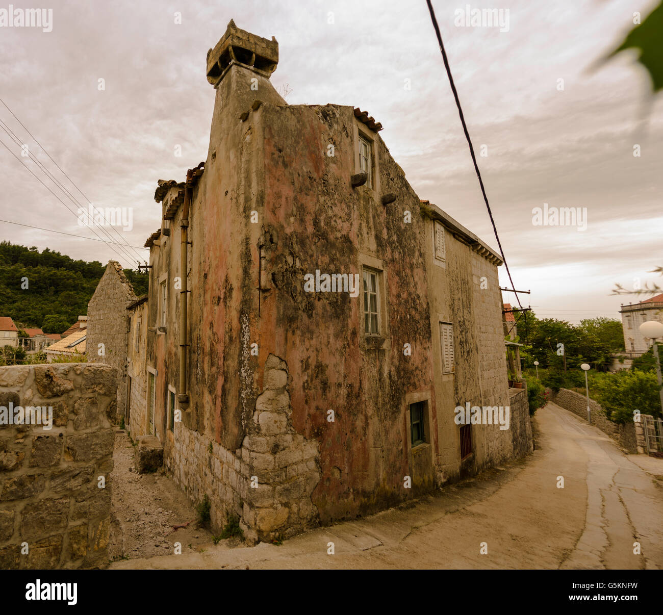 Old croatian village hi-res stock photography and images - Alamy
