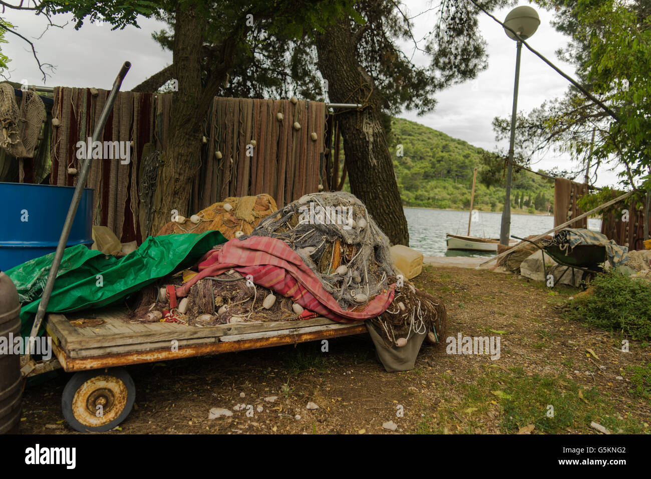 Fishing trolley hi-res stock photography and images - Alamy