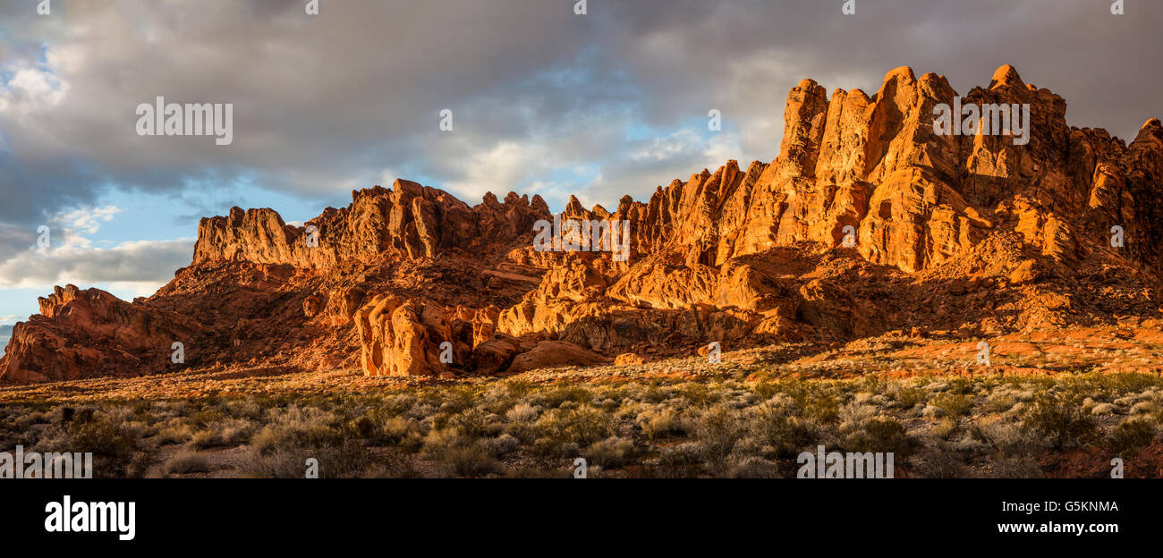 red rock formation landscape in the valley of fire, nv Stock Photo - Alamy