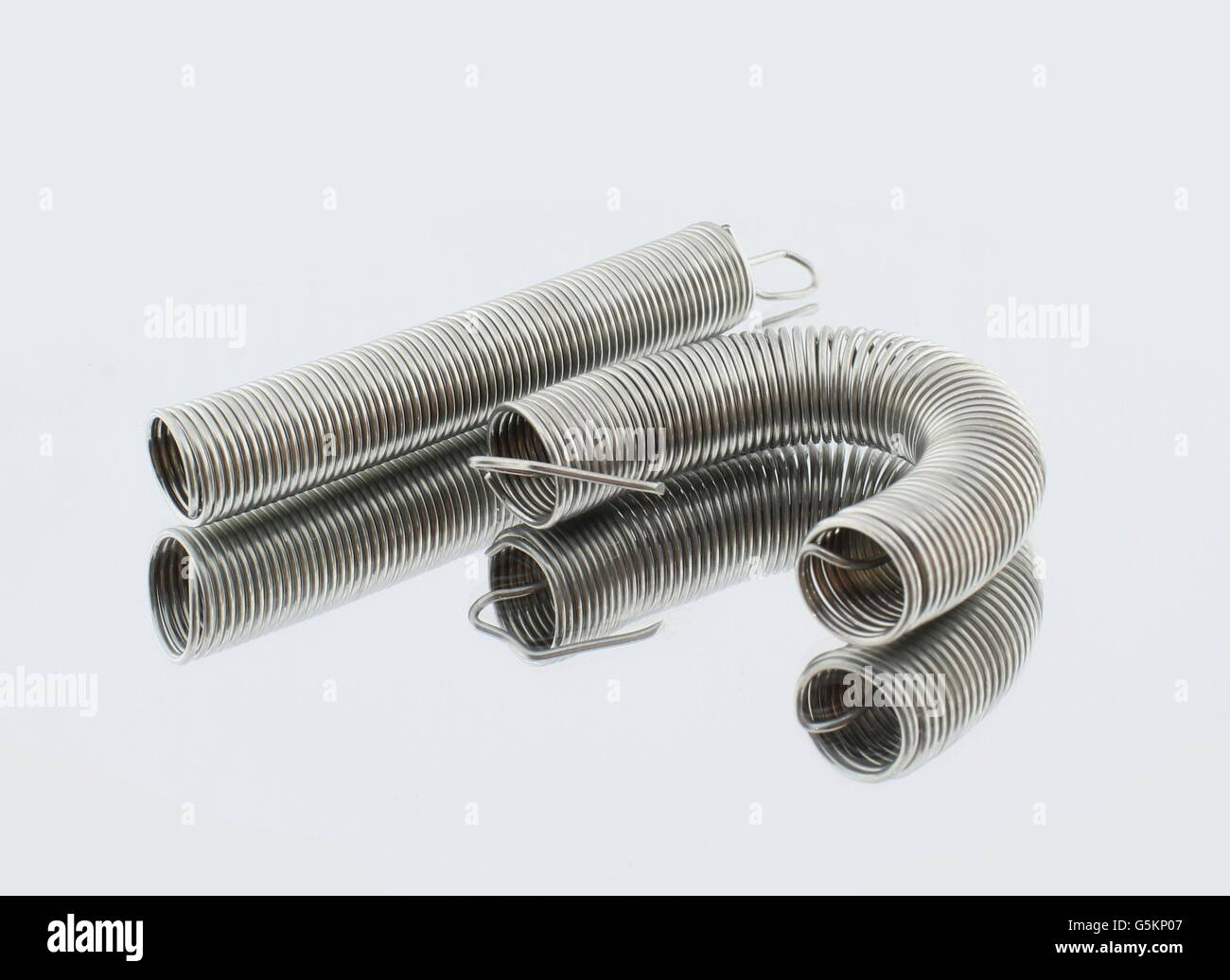 Soldering wire two coils Stock Photo - Alamy