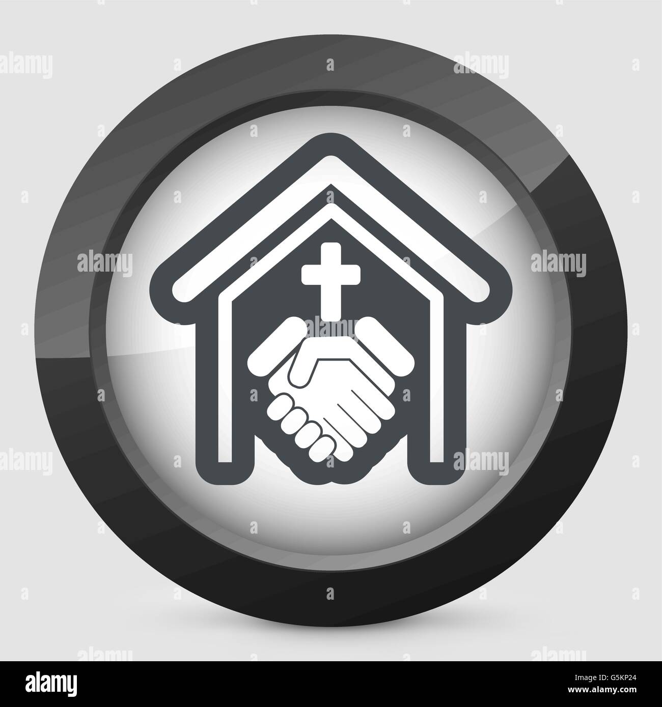 Icon of christ and his friend hi-res stock photography and images - Alamy