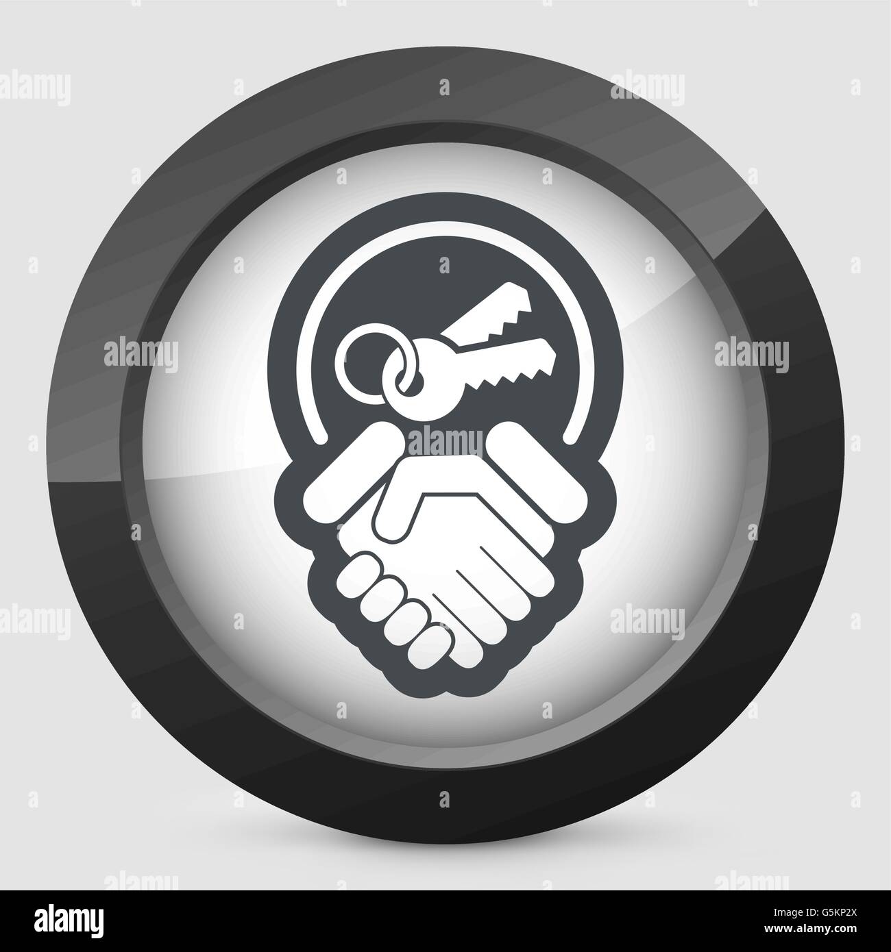 Delivery of the keys Stock Vector Image & Art - Alamy