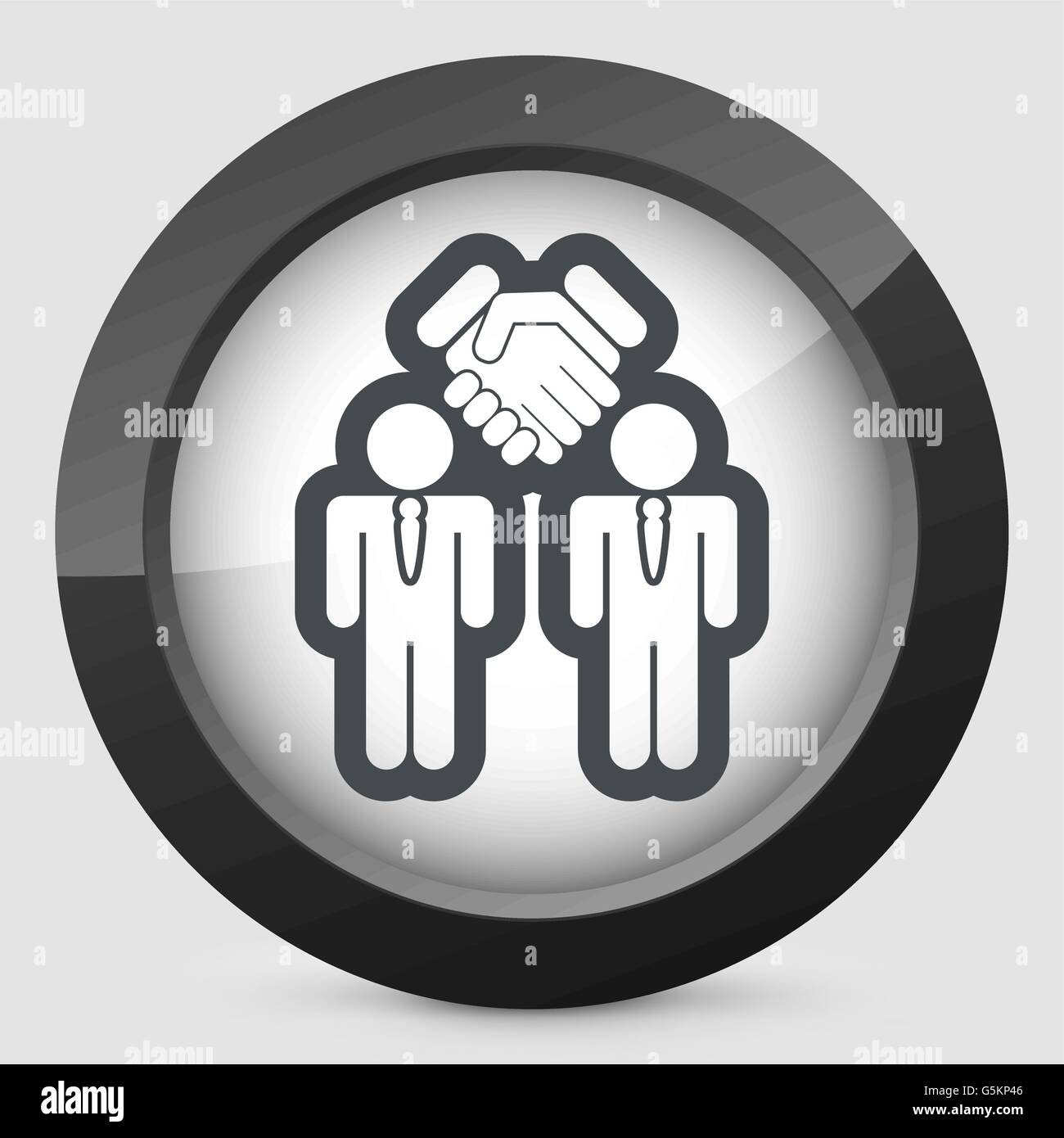 Social agreed icon Stock Vector Image & Art - Alamy