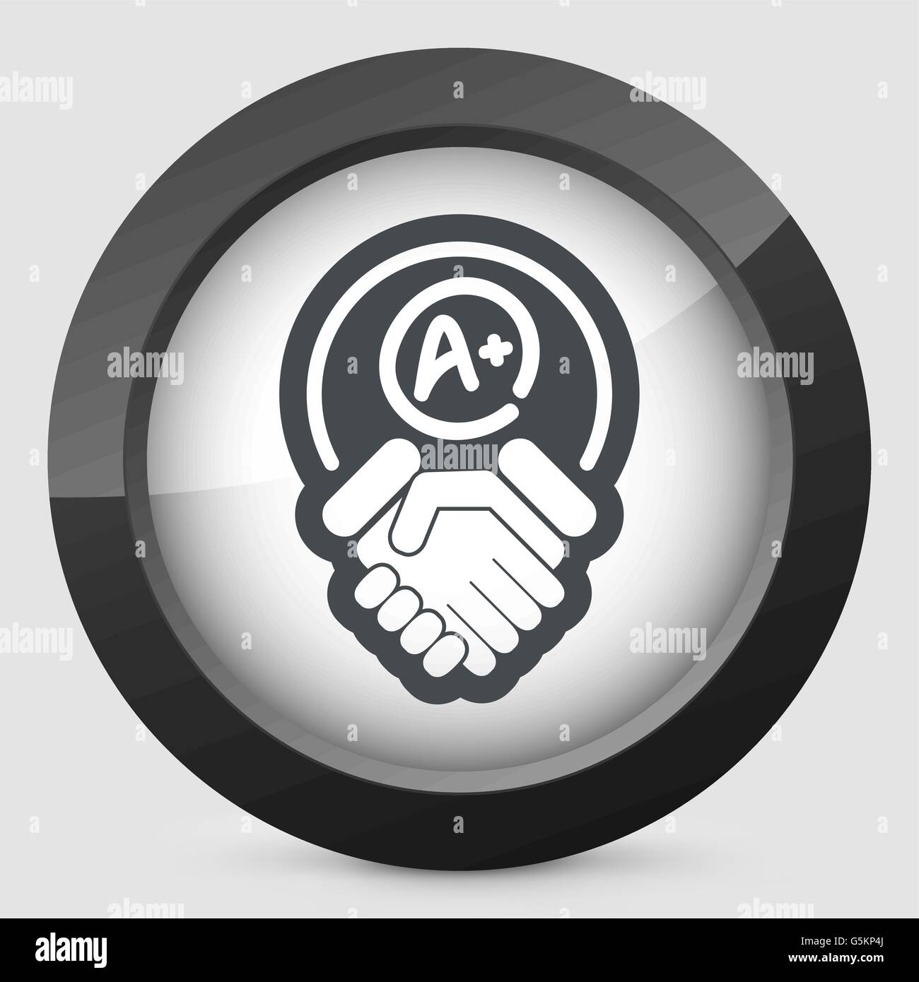 Congratulations handshake Stock Vector Images - Alamy