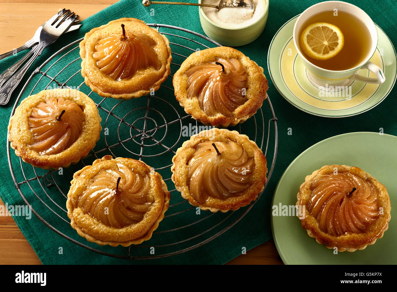 Pear pastry hi-res stock photography and images - Alamy