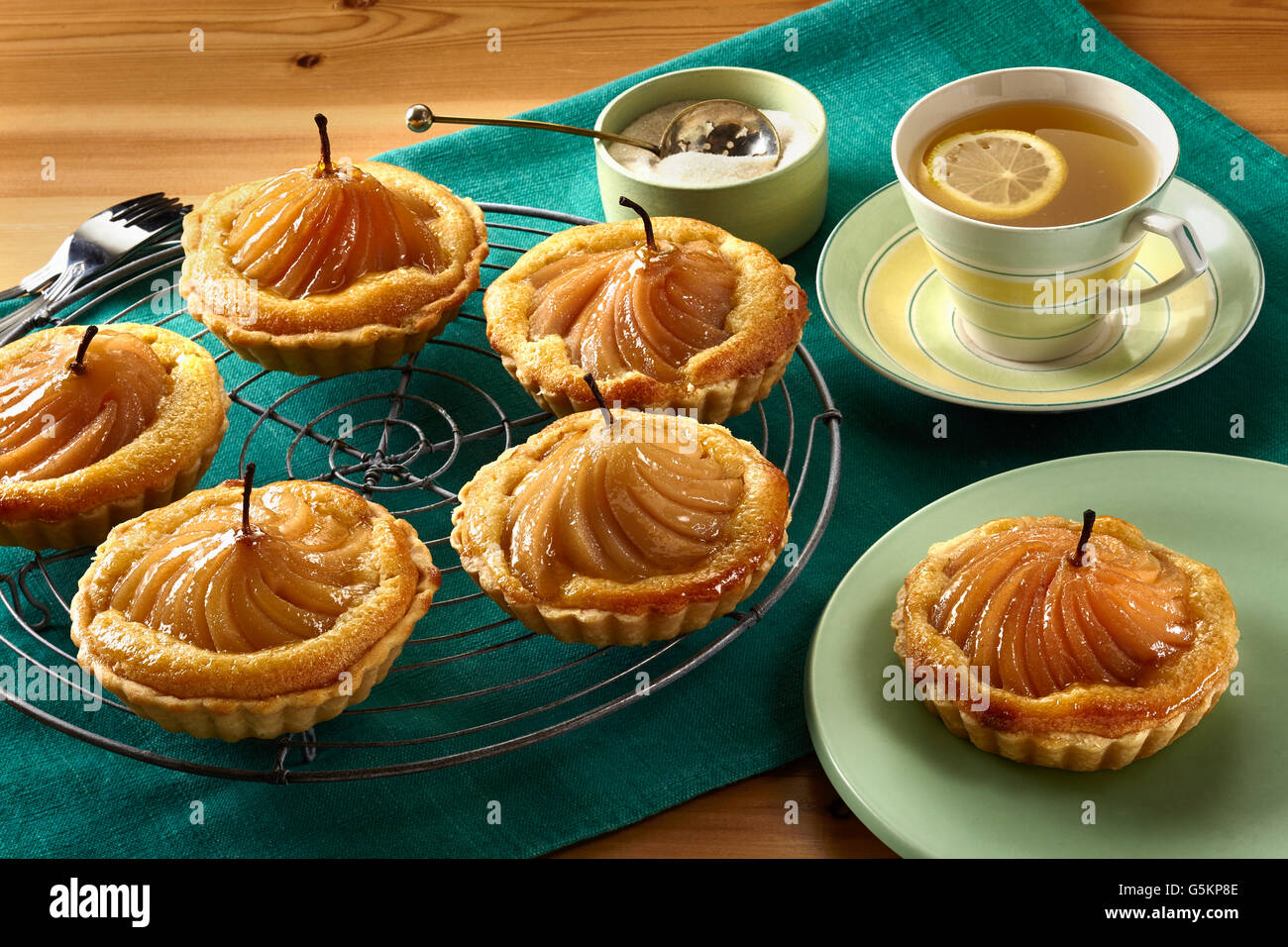 Pear pastry hi-res stock photography and images - Alamy