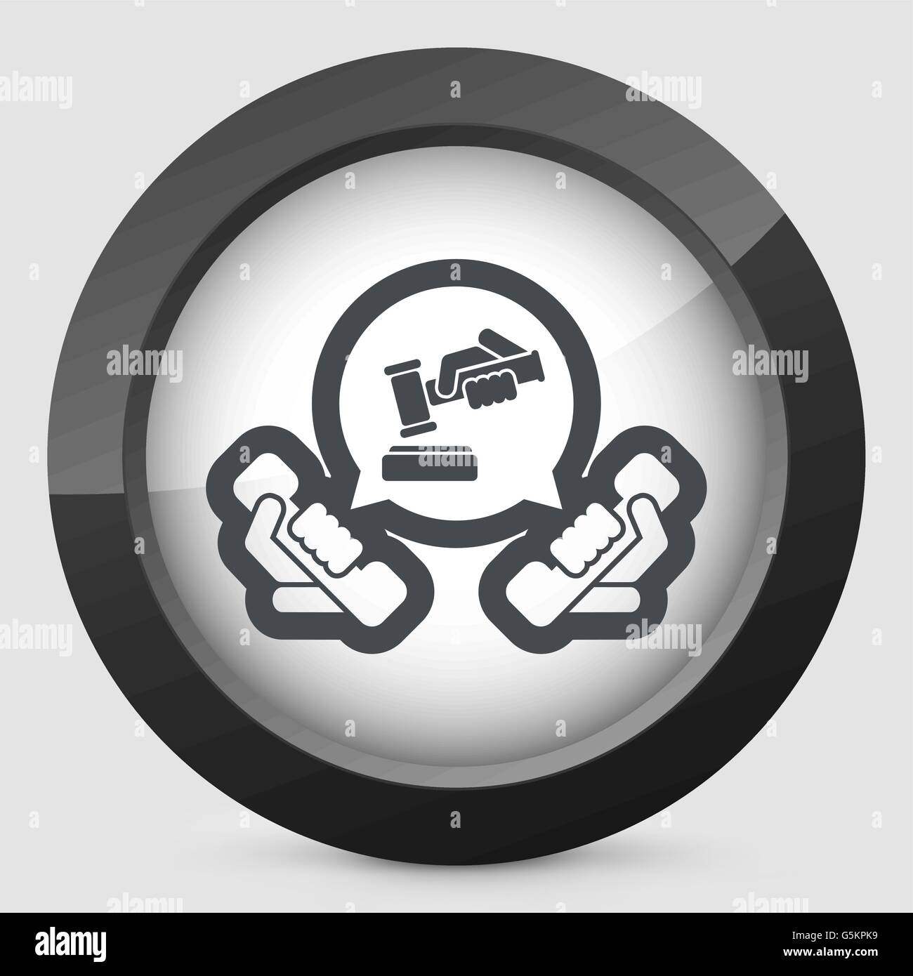 Legal assistance icon Stock Vector Image & Art - Alamy