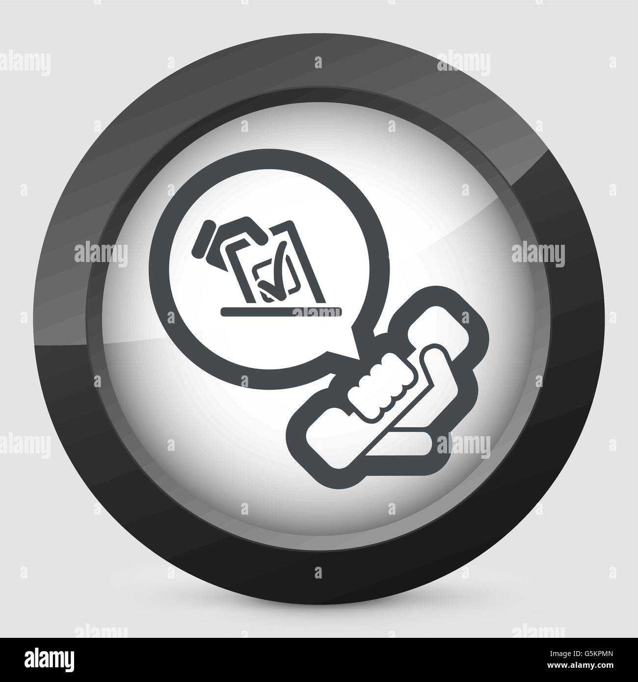 Phone line for elections Stock Vector Image & Art - Alamy
