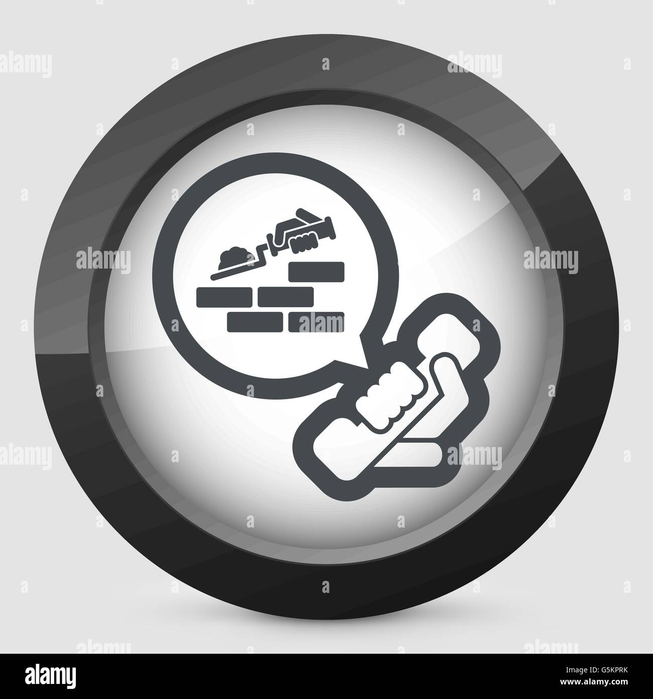 Building company contact icon Stock Vector Image & Art - Alamy